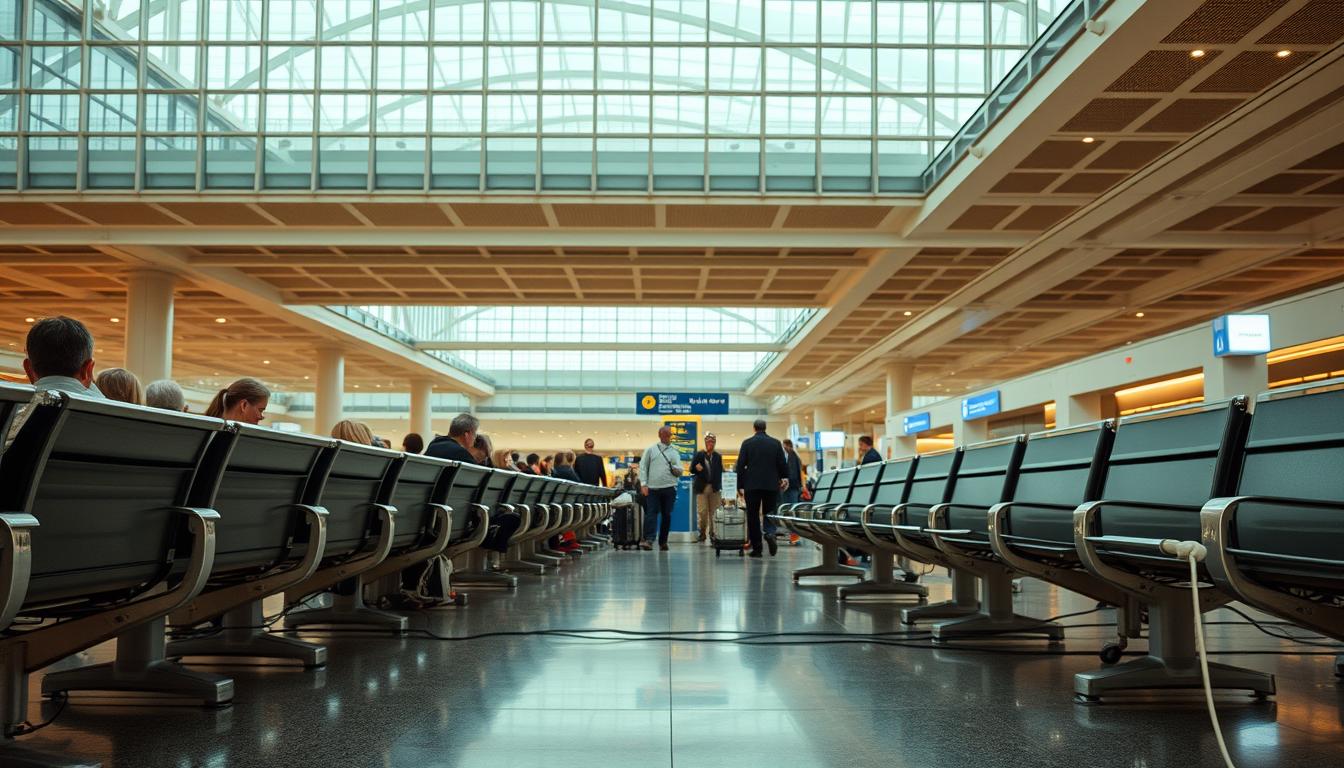 How to Find Power Outlets at Busy Airports – SSDFly.Com